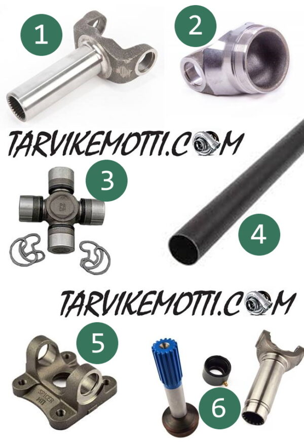 Kardaaniakselin rakentaminen - Tarvikemotti.com